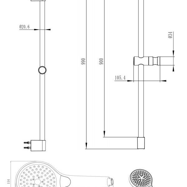 Villeroy & Boch Embrace Plus Slide Shower - Suppliers of bathroom and ...